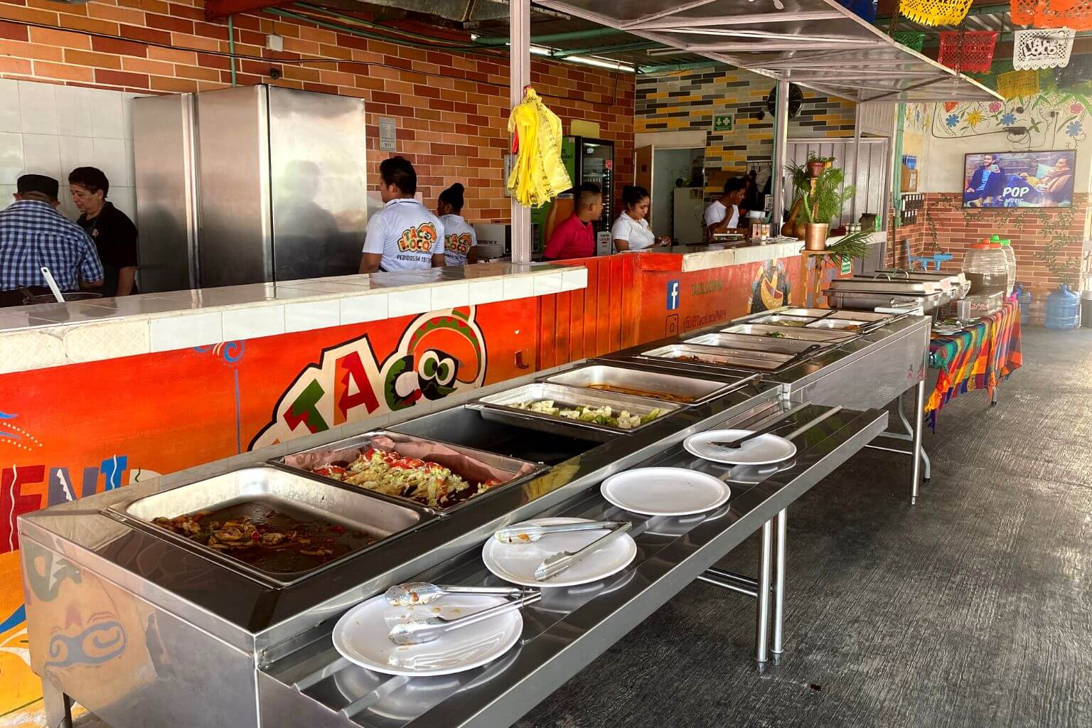 NEW! Gran Buffet at Taco Loco - Puerto Aventuras Living