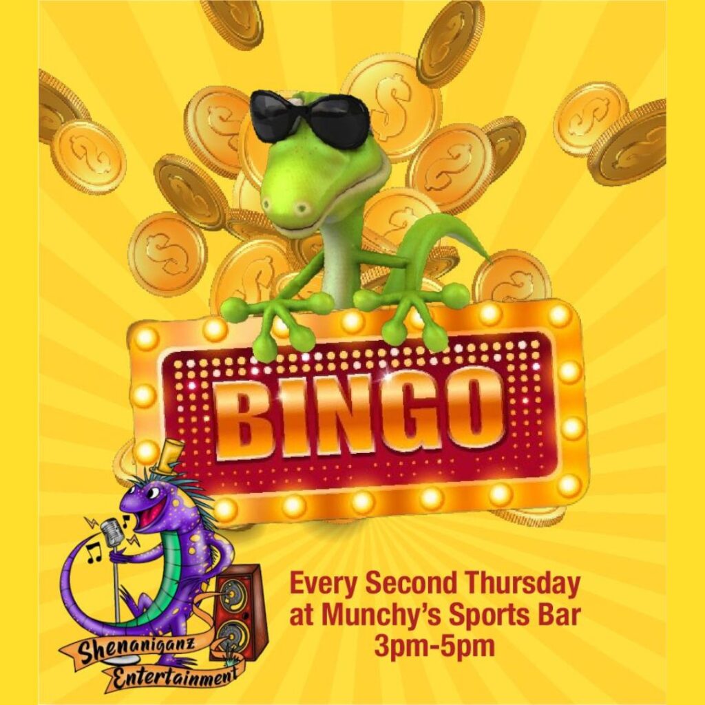 Prize BINGO at Munchy's Sports Bar - Puerto Aventuras Living