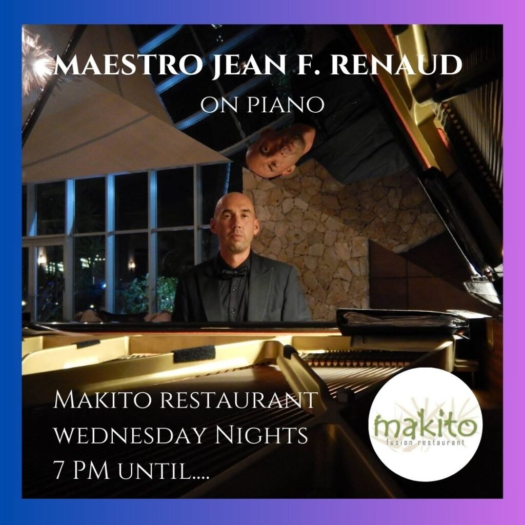 Maestro Jean F. Renaud at Makito Restaurant - Puerto Aventuras Living