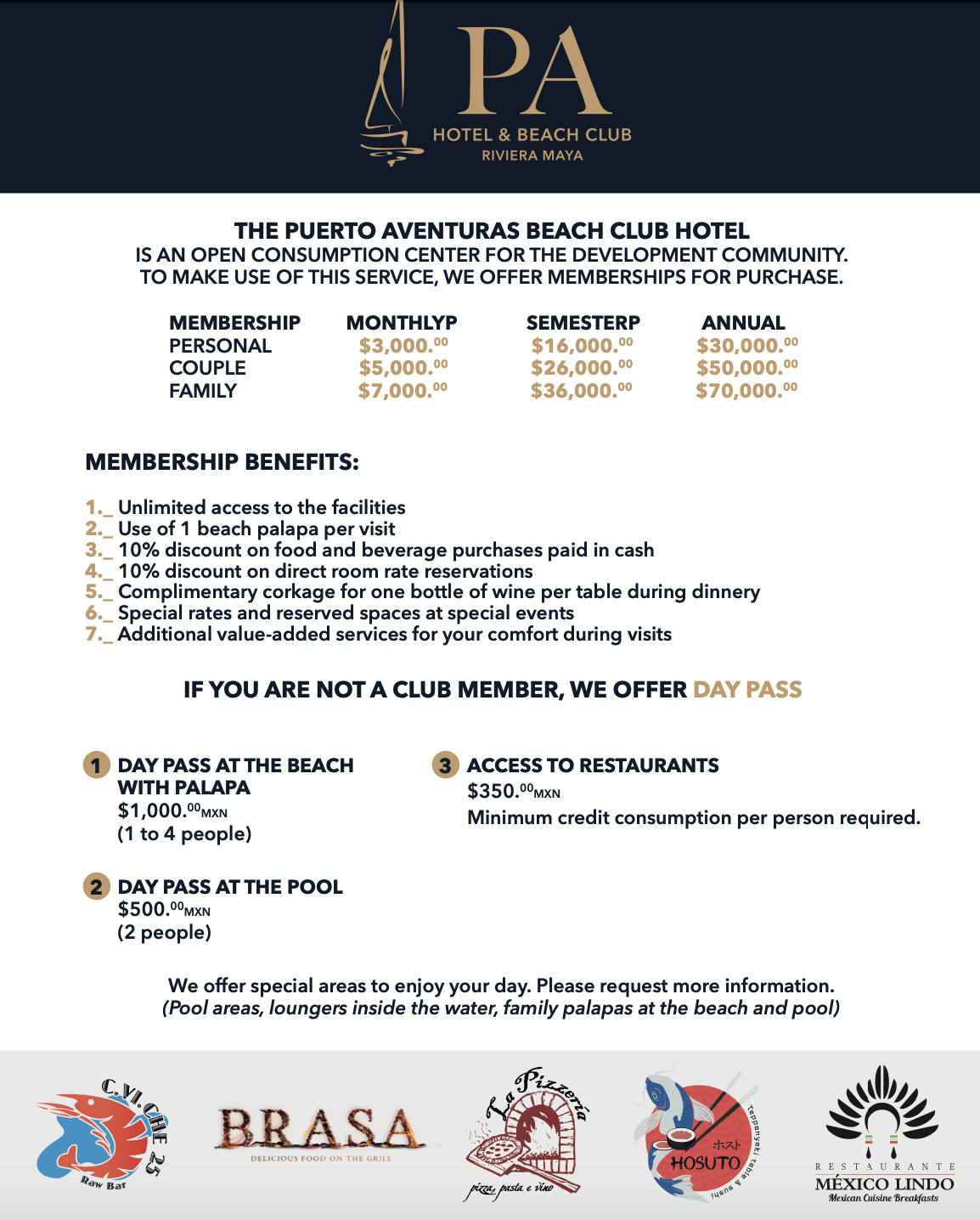 New PA Beach Club Membership Plan Announced